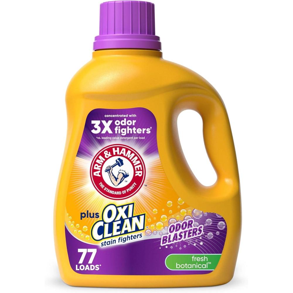 ARM & HAMMER Plus OxiClean Odor Blasters Fresh Burst, 128 Loads Liquid ...